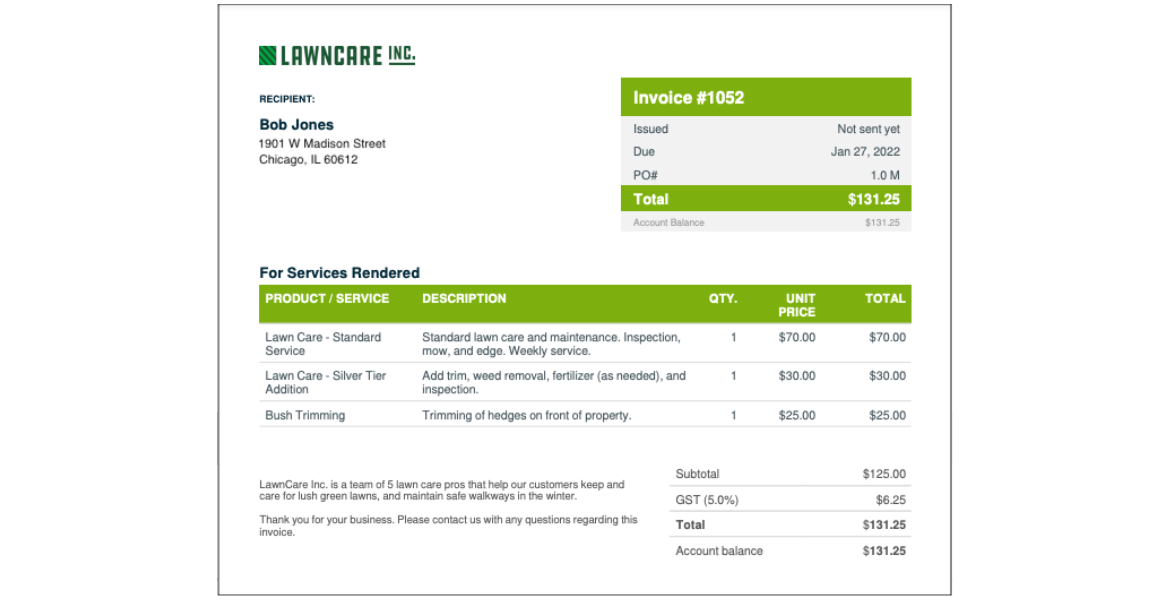 Invoices for membership pro